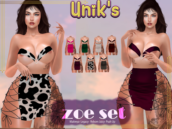 Second Life Marketplace - UNIK'S ZOE SET
